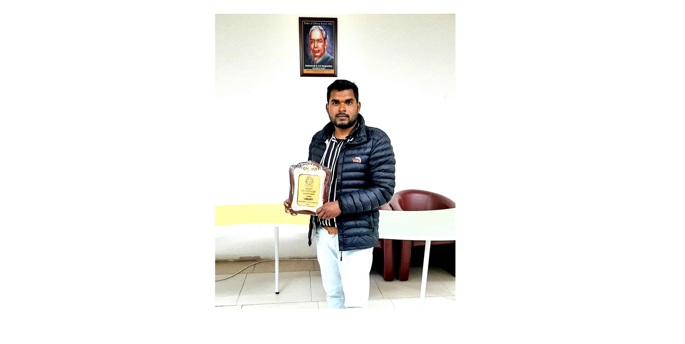 Farewell to Mr. Ram Prakash, Library Professional Trainee, Central ...